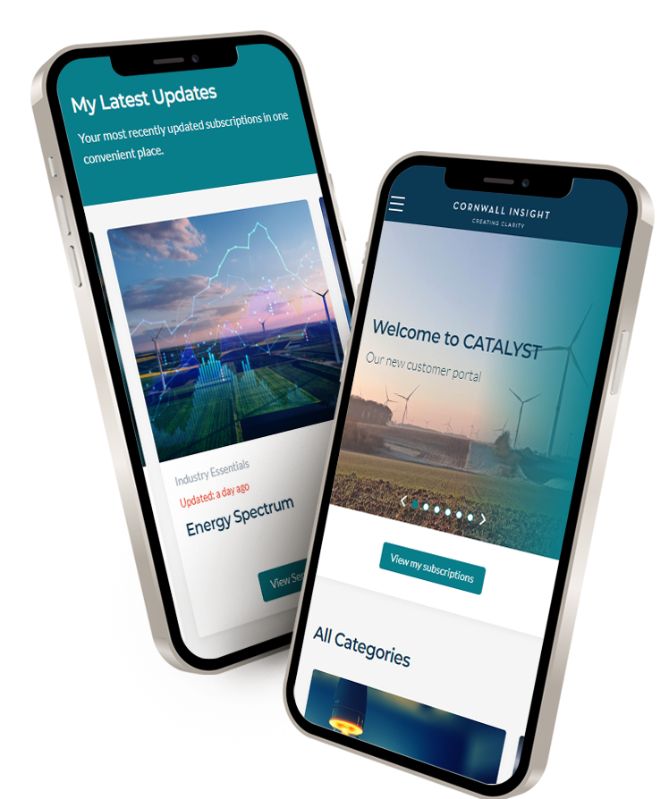 CATALYST Online Customer Portal | Cornwall Insight